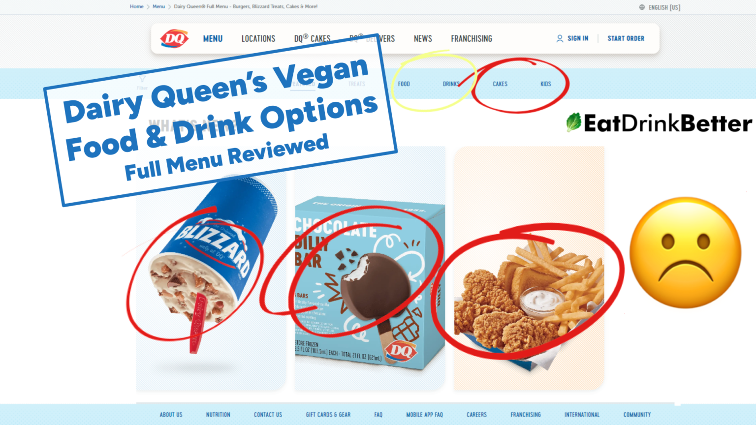 Dairy Queen Vegan Food & Drinks [2023 Menu & Options]