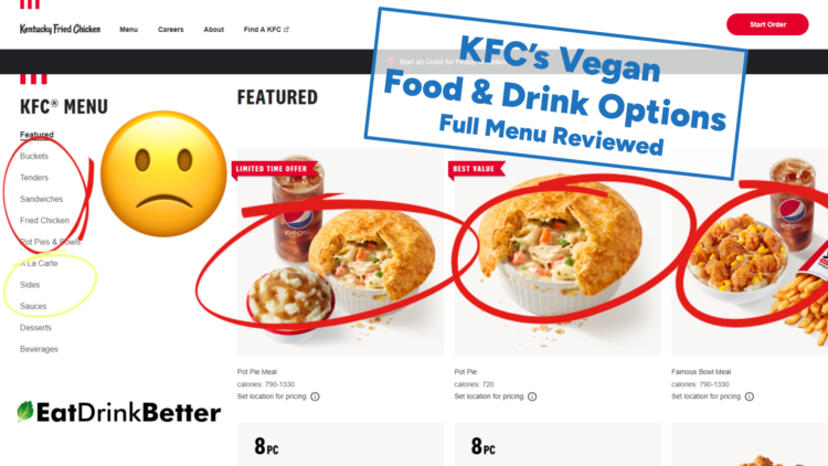 KFC Vegan Food & Drinks [2023 Menu & Options]