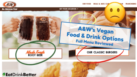 A&W Vegan Food & Drinks [2023 Menu & Options]